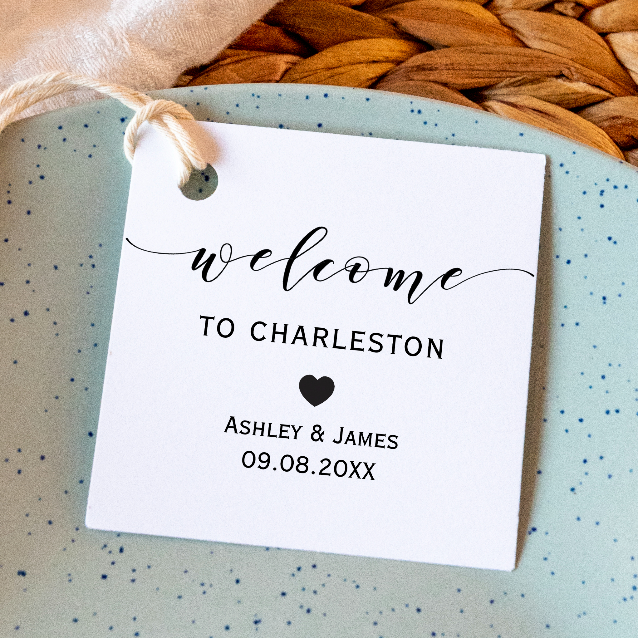 Wedding Welcome Tags